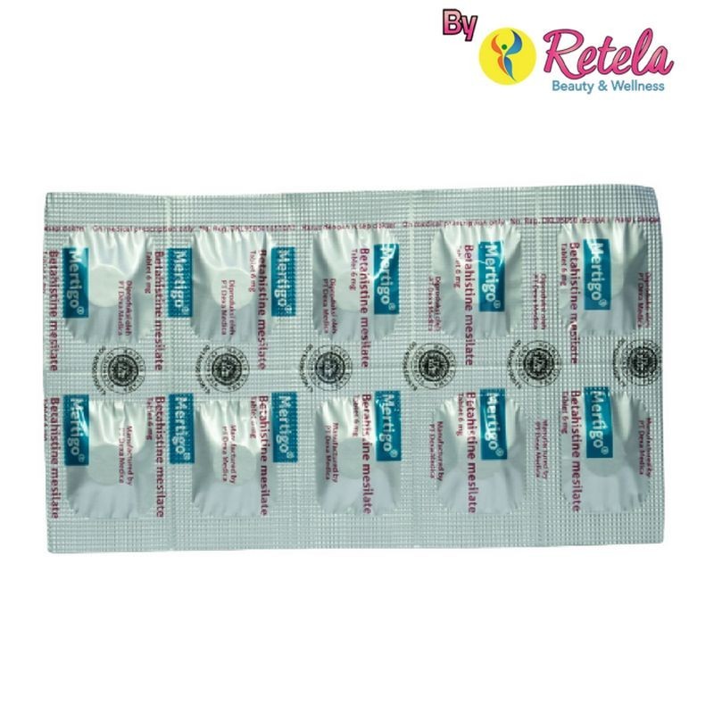 Jual MERTIGO 6MG 1 STRIP 10 TABLET | Shopee Indonesia
