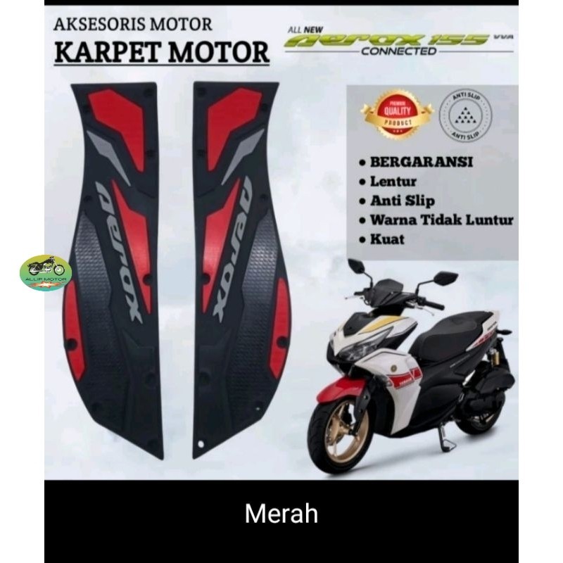 Jual karpet motor AEROX CONNECTED 2020 2021 2022 2023 2024 karpet ...