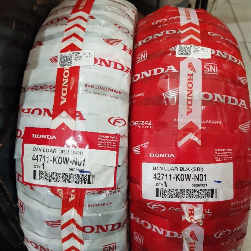 Jual ADV 150 160 Honda Ori Ban Luar Depan Belakang 44711 K0W N01 110/80 ...