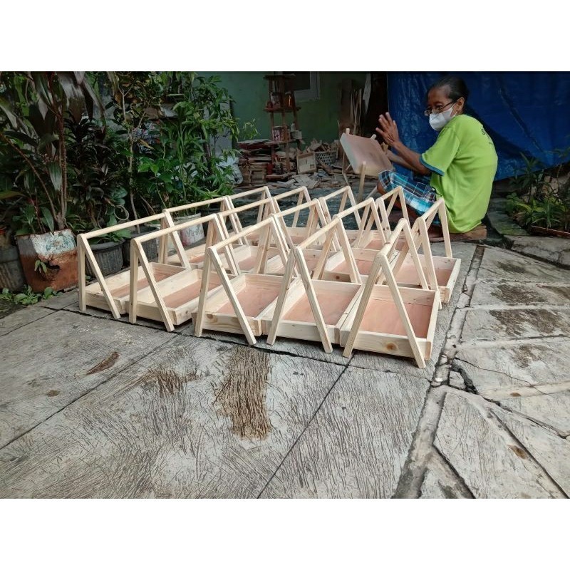 Jual Wooden Hampers 35x20x5 Wooden Baskets Keranjang Parcel Keranjang ...