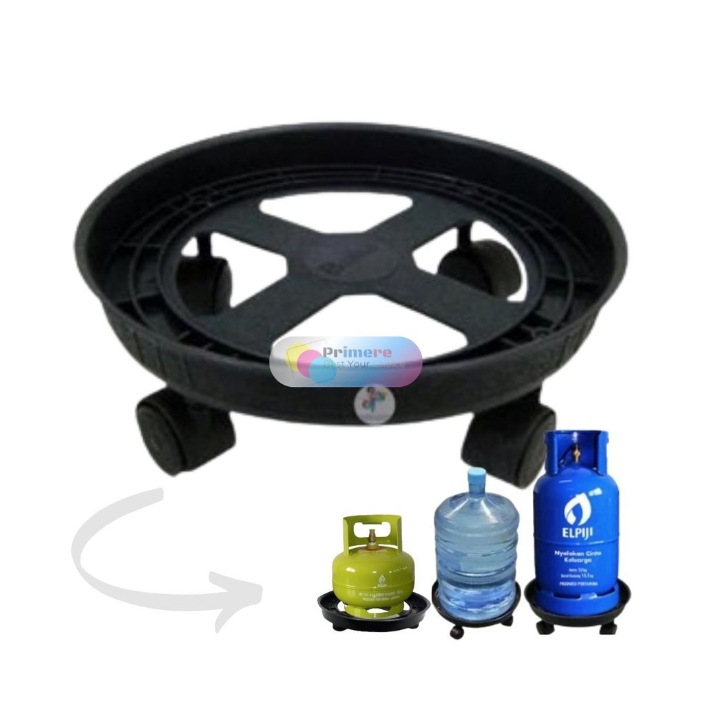 Jual Tatakan Galon dan Tabung Gas Elpiji 3kg 12kg Dengan Roda | Shopee ...