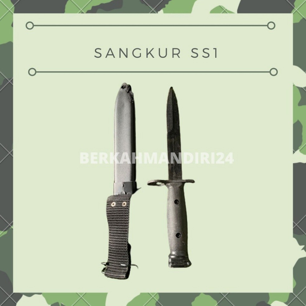 Jual SANGKUR PISAU SS1 KODE Q99U Murah Sangkur Pindad SS1 | Shopee ...