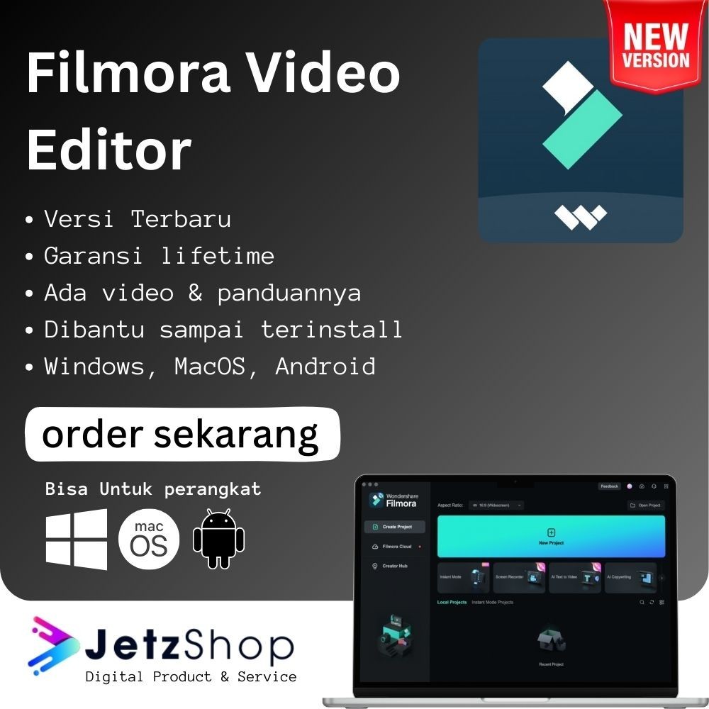 Jual Filmora Pro Terbaru - Lifetime Premium | Shopee Indonesia