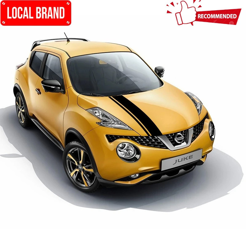 Jual Car Bonnet Racing Stripes For Nissan JUKE NISMO Sport Styling Auto ...