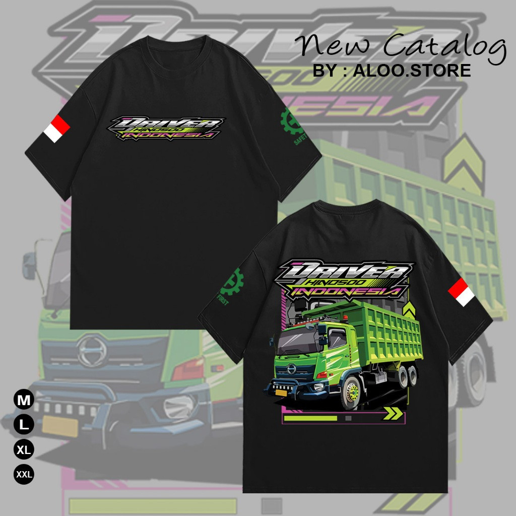 Jual Kaos Driver Muda Indonesia (Driver Truck Hino 500) / Kaos Kata ... Jual Kaos Driver Muda Indonesia (Driver Truck Hino 500) / Kaos Kata ...