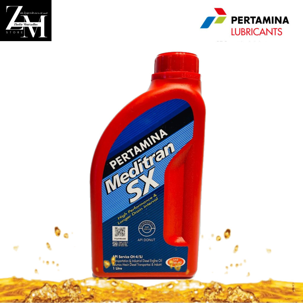 Jual OLI MEDITRAN SX 15W-40 1 LITER ORIGINAL PERTAMINA TERMURAH ...