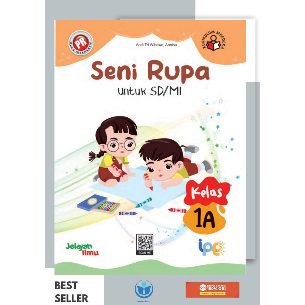 Jual Buku Pr/Lks Seni Rupa Kelas 1 SD/MI Semester 1 Kurikulum Merdeka Intan pariwara EDISI ...