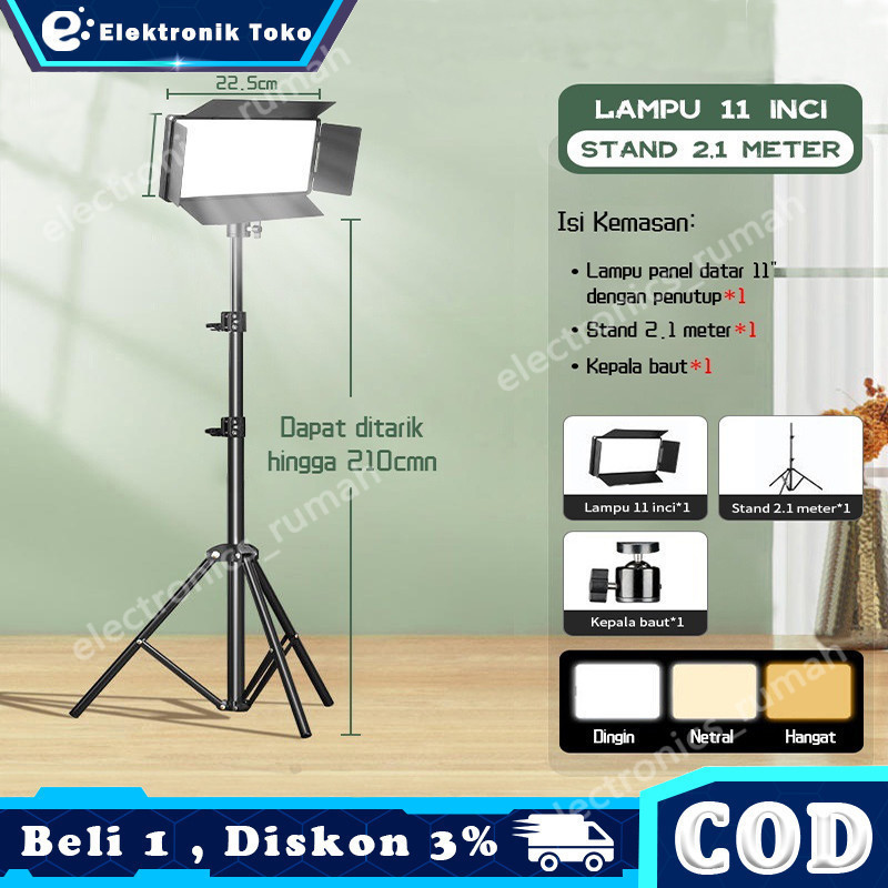 Jual Lampu Fotografi Lampu LED Video Light Ringlight Lampu Foto Produk Studio Fotografi Palaroid ...