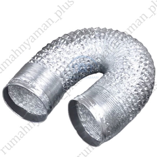 Jual Flexible ducting 4 inchi / pipa cerobong asap 4 inch, AC, Cooker ...