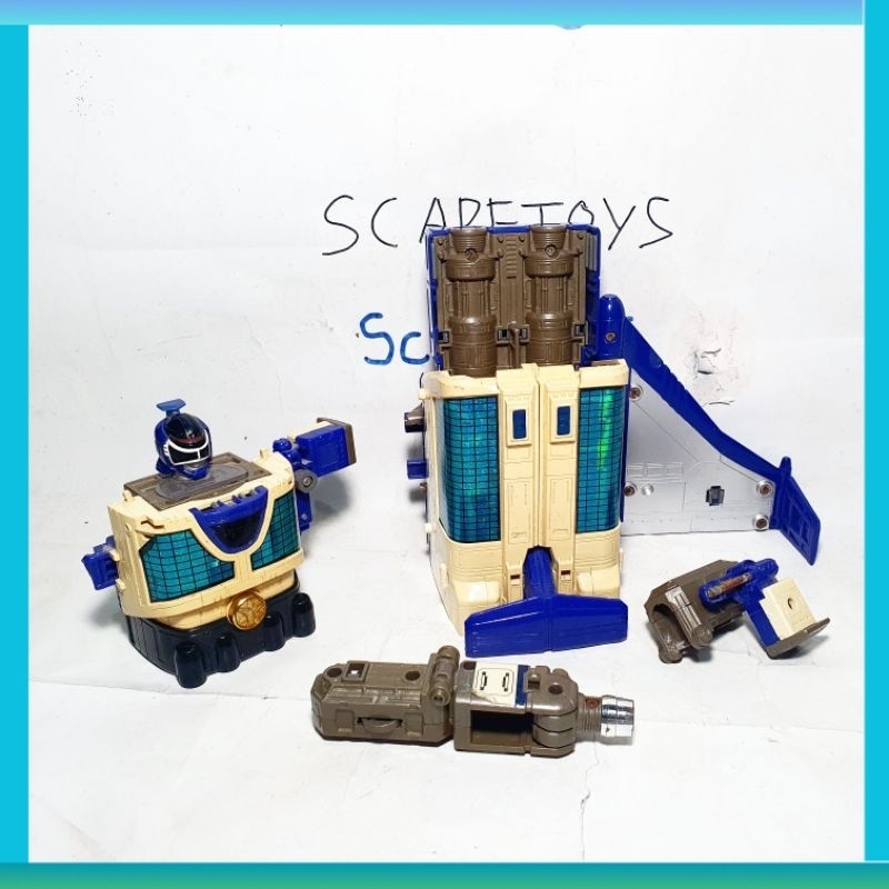 Jual Power Rangers Lightspeed Rescue Titanium Max Solarzord Megazord ...