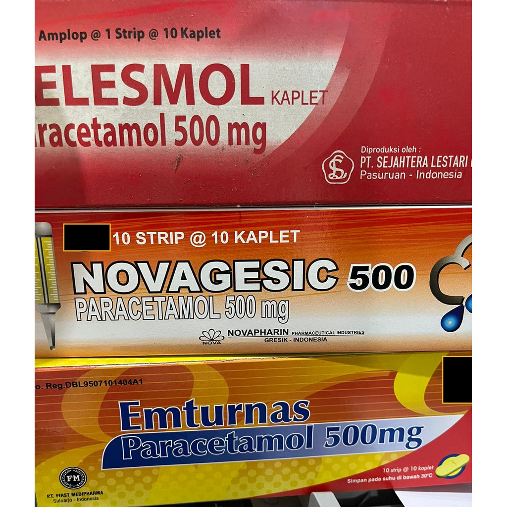 Jual EMTURNAS novagesic selesmol kemasan box isi 100 | Shopee Indonesia