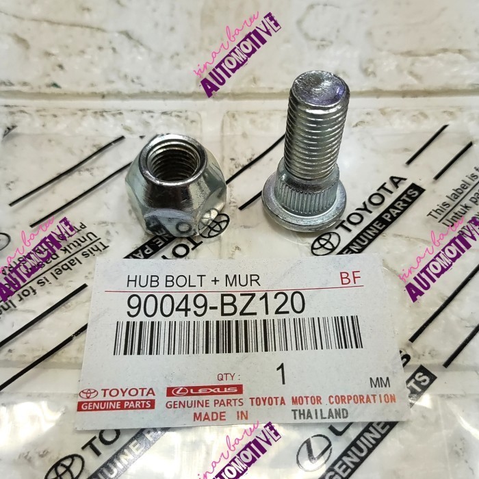 Jual BAUT RODA PLUS MUR SET TOYOTA RUSH TERIOS LUXIO ORIGINAL SET ...