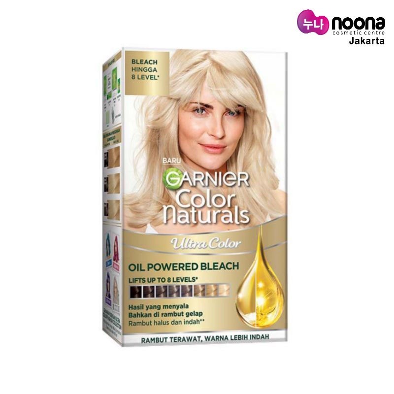 Jual GARNIER COLOR NATURALS ULTRA COLOR OIL POWDERED BLEACH HINGGA 8 ...