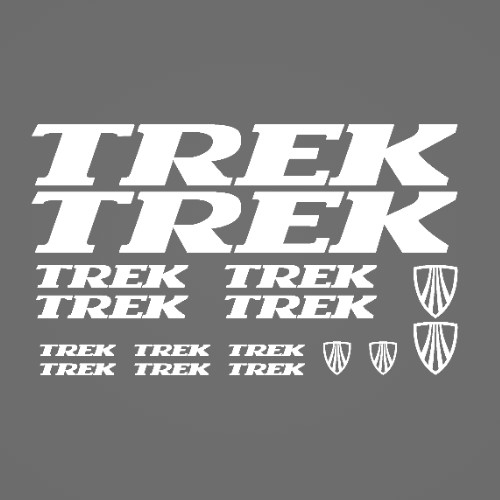 Jual Stiker Pack Sepeda Trek Old Logo - Bicycle Decal Sticker Lucu unik ...