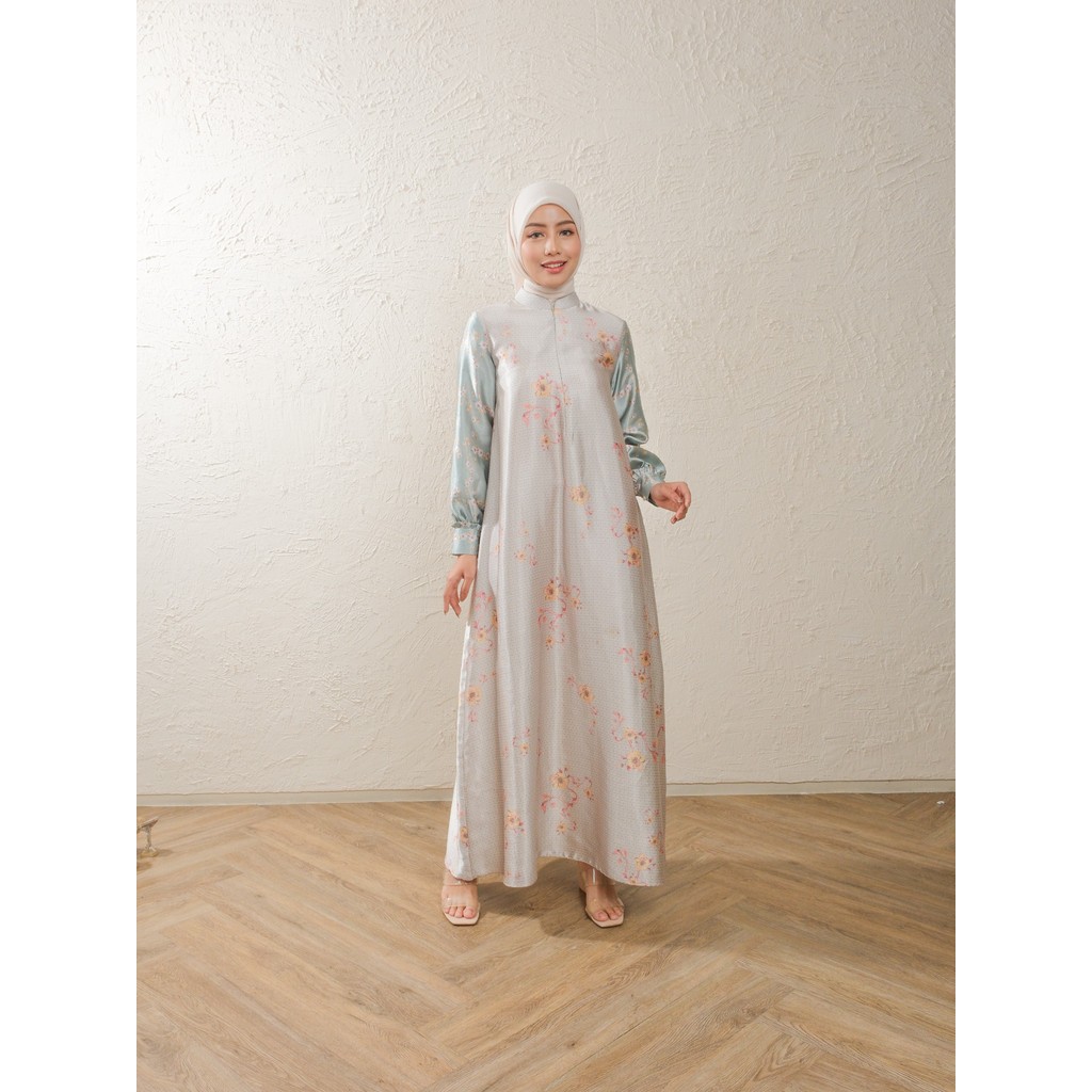 Jual Muda Official Natya Dress - Turkish Blue | Shopee Indonesia