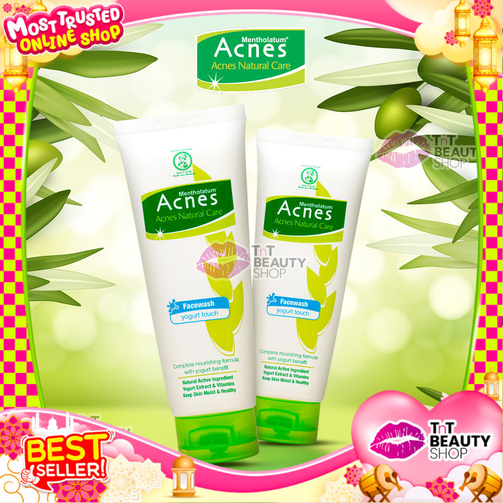 Jual Acnes Yogurt Touch Face Wash 50gr | 100gr - Sabun Wajah | TnT ...