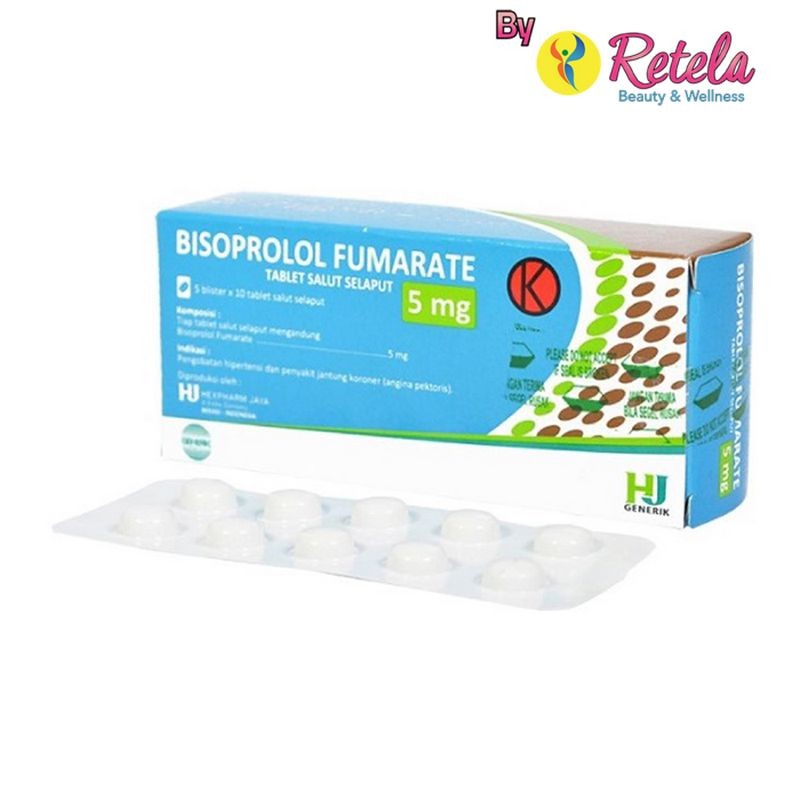 Jual BISOPROLOL 5MG 1 BLISTER 10 TABLET (HJ) | Shopee Indonesia