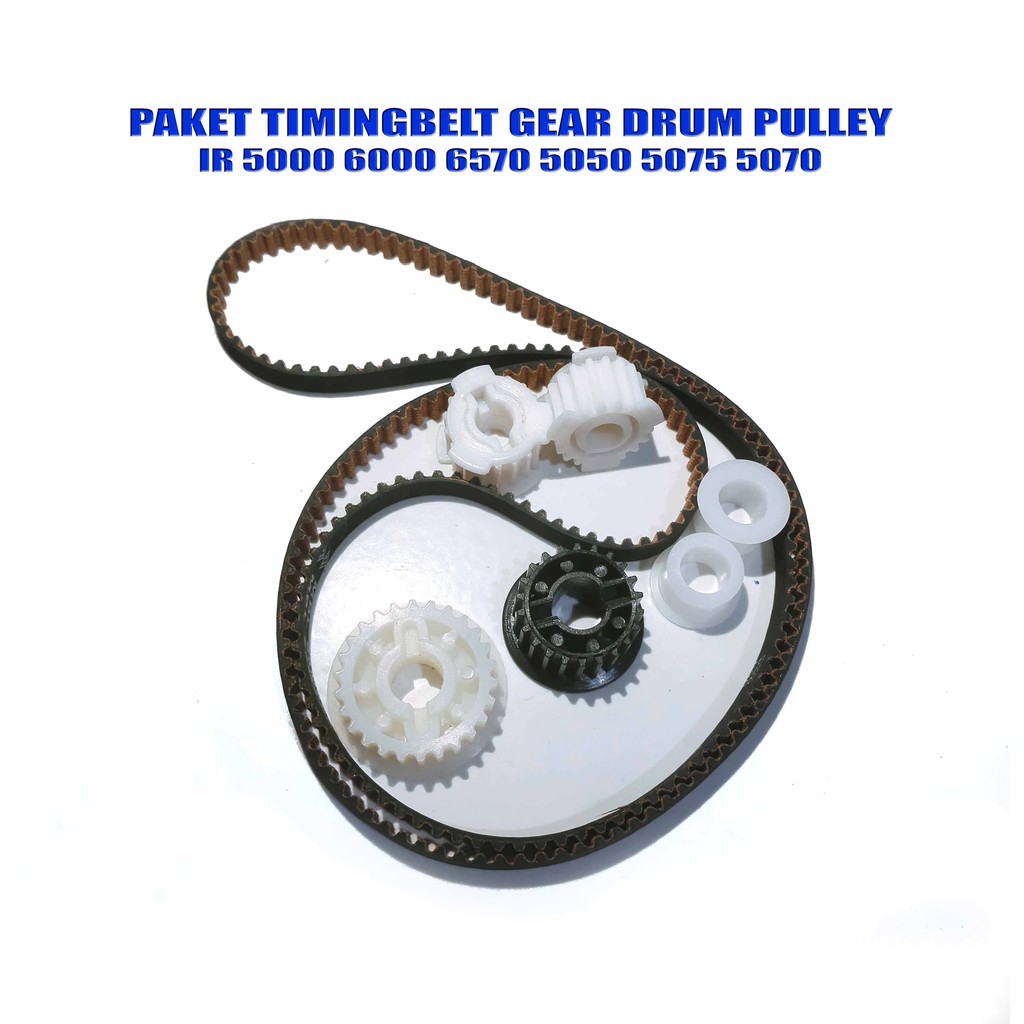 Jual PAKET GEAR TIMINGBELT DRUM BELAKANG CANON IR 5000 6000 5020 6020 ...