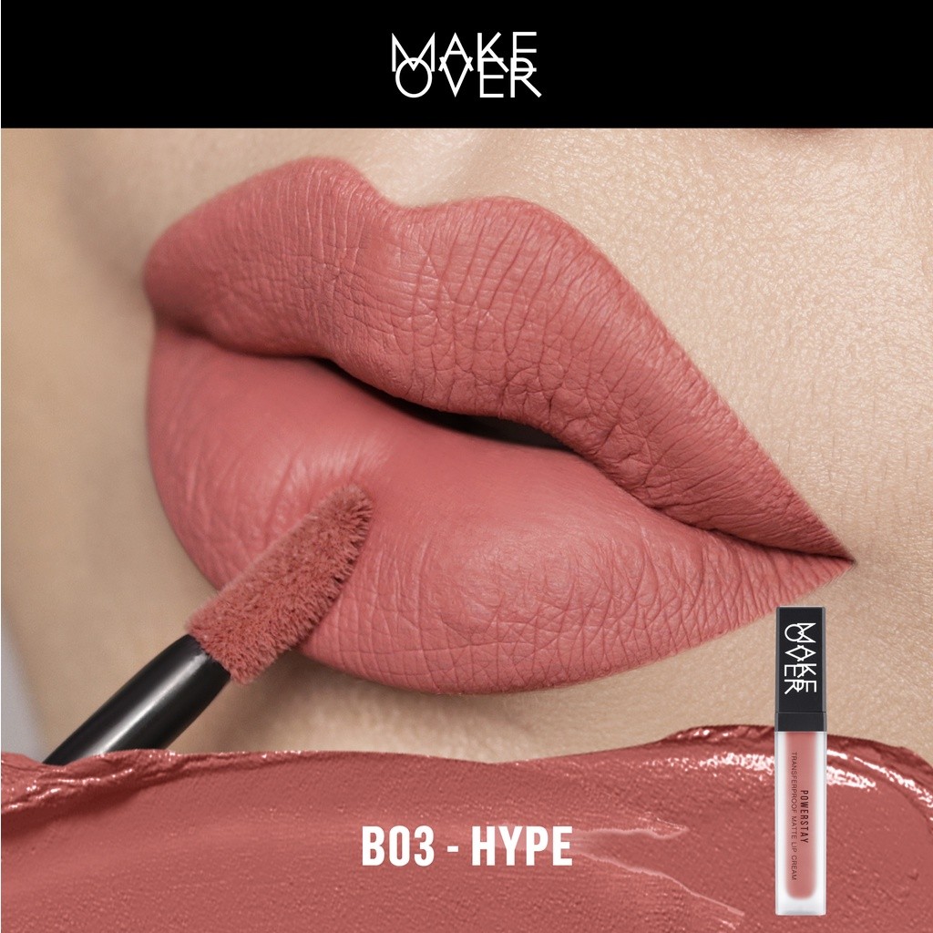 Jual [Gift Not For Sale] MAKE OVER Powerstay Transferproof Matte Lip ...