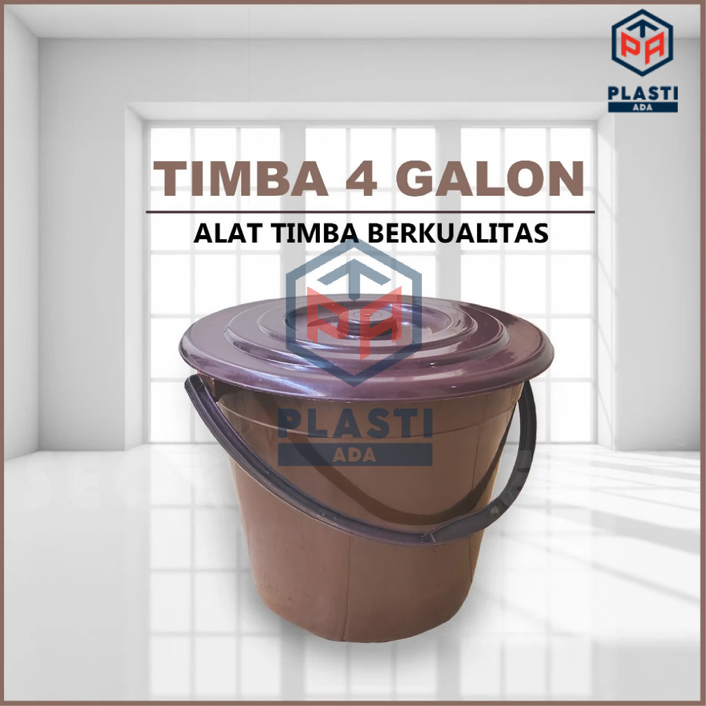 Jual TIMBA AIR TUTUP - Gagang / Timba / Ember Tutup / Ember Plastik ...