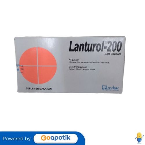 Jual Lanturol 200 Iu Box 100 Kapsul | Shopee Indonesia