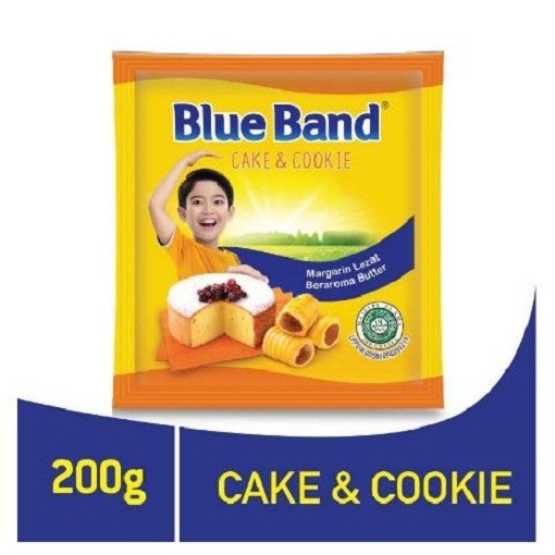 Jual BLUE BAND CAKE AND COOKIE SACH 200GR | Shopee Indonesia