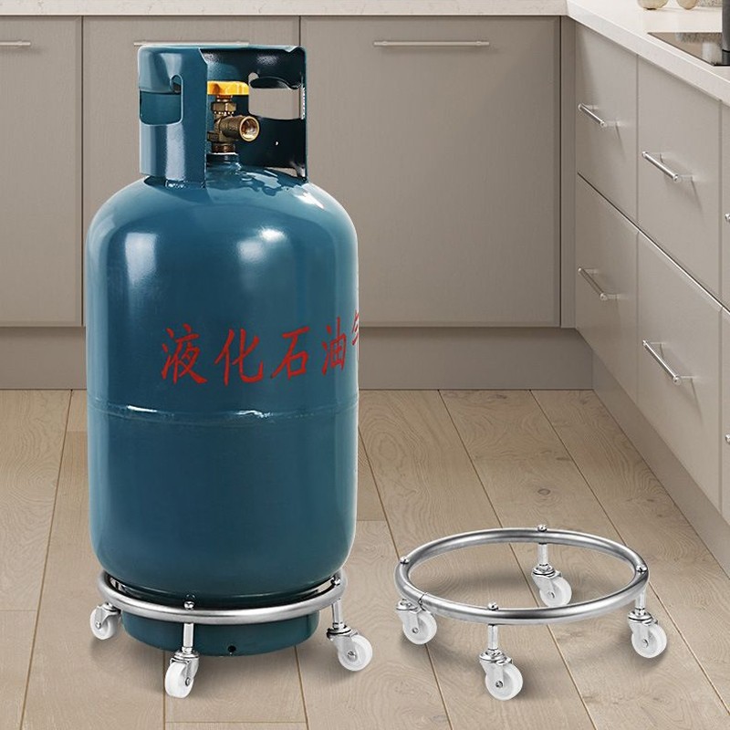 Jual Tatakan Tabung Stainless Steel Gas /Tatakan Gas Roda Tabung Gas ...