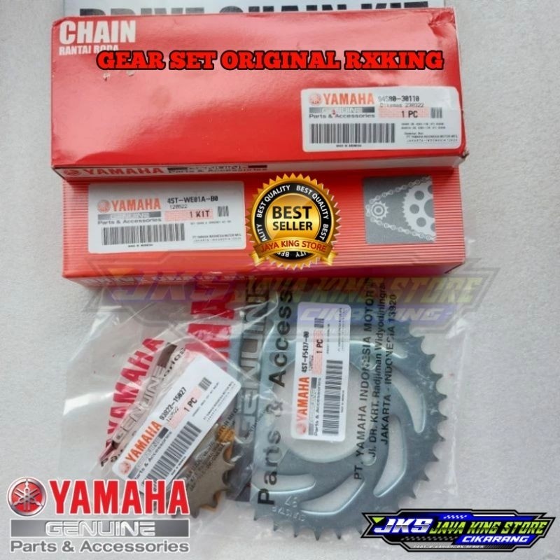Jual Gearset girset Rxking CHAIN KIT RX KING gear gir set Rxking rxs ...
