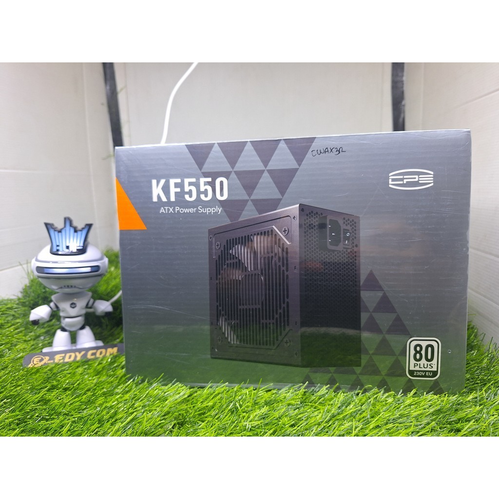 Jual Power Supply PCCooler KF550 PSU 550W 80+White Active PFC Flat ...