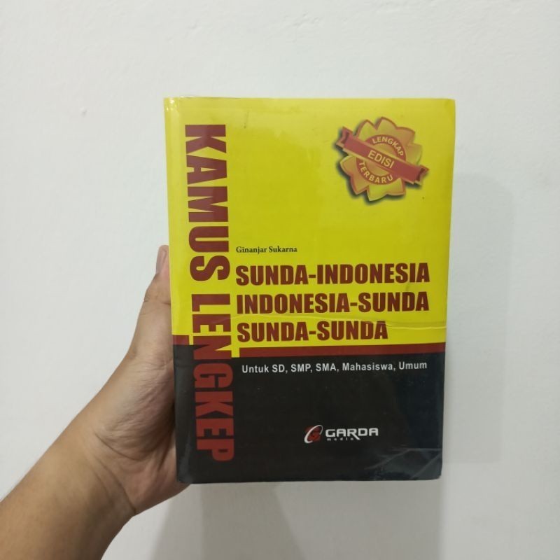 Jual Kamus Lengkap Bahasa Sunda Indonesia - Indonesia Sunda | Shopee ...