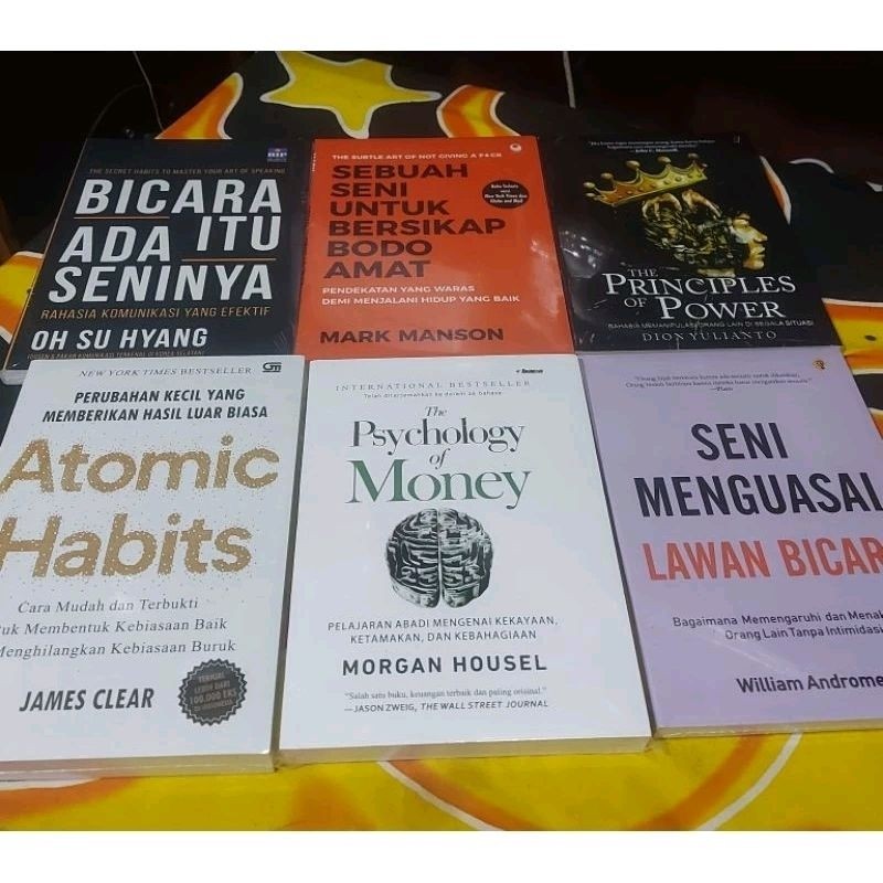 Jual Paket 6 Buku The Principles Of Power Sebuah Seni Untuk Bersikap