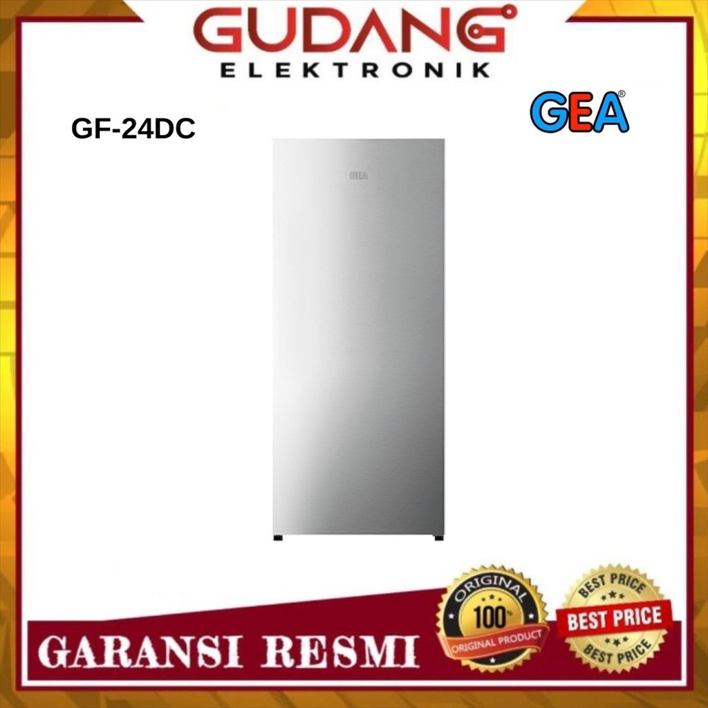 Jual FREEZER GEA 1 PINTU GF24DC FREEZER 189 LITER GEA GF 24 DC | Shopee ...
