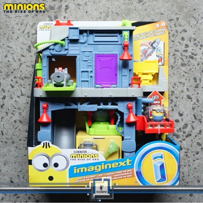 Jual Imaginext Minions The Rise of Gru Gadget Lair Playset with Minion ...