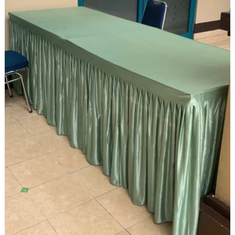 Jual Cover meja uk: 365cm x 64 cm tinggi 73 / 75cm / meja prasmanan ...