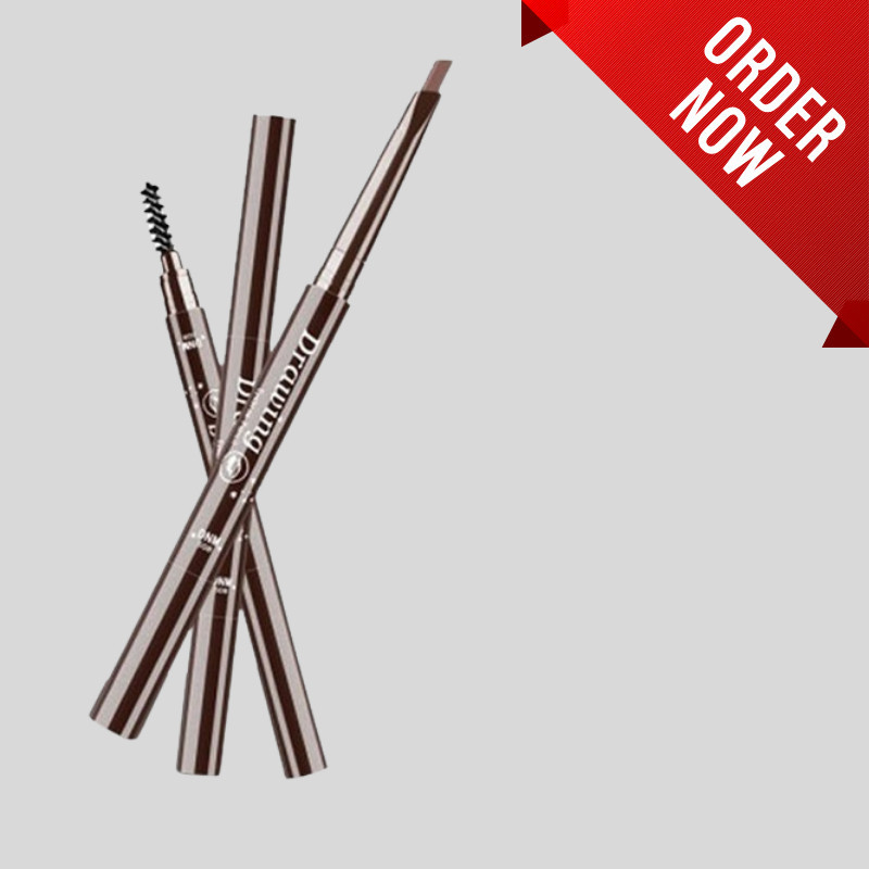 Jual ( COD ) Pencil Alis DNM Eyebrow 2IN1 Waterproof dan Tahan Lama ...