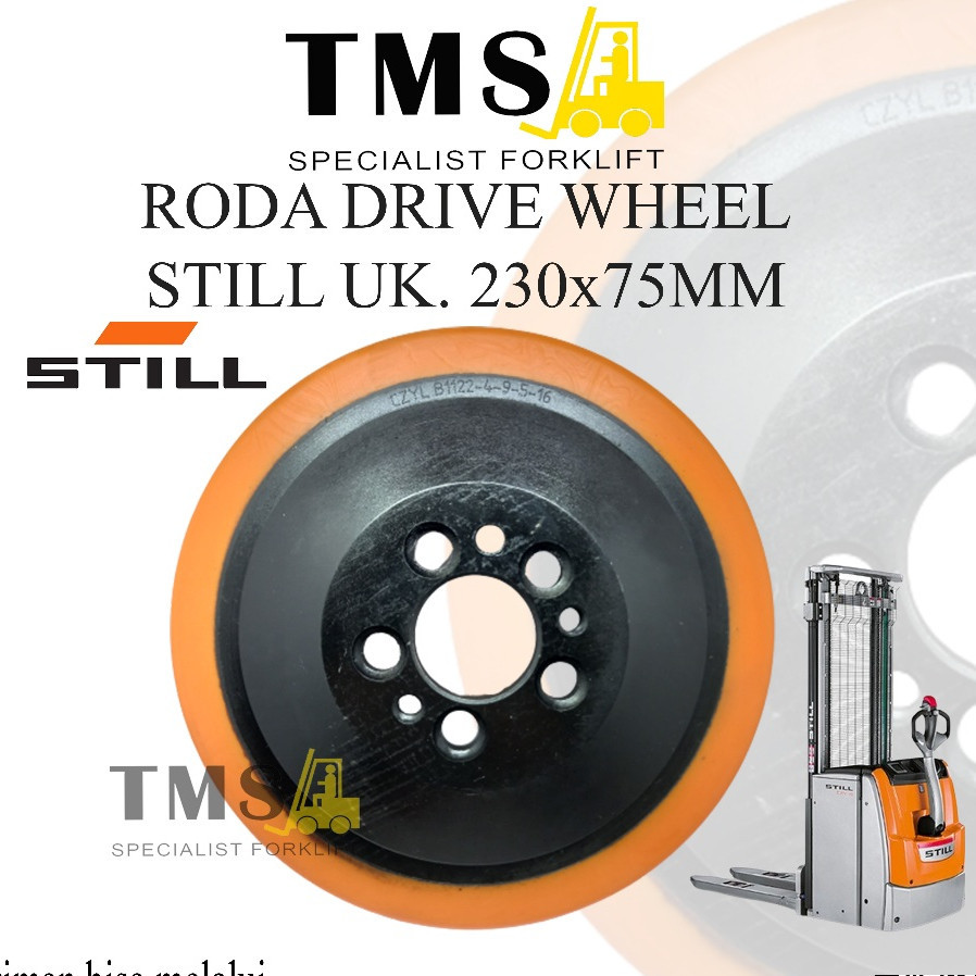 Jual Roda Drive Wheel STILL 230x75 Pallet Mover Electric Stacker ...