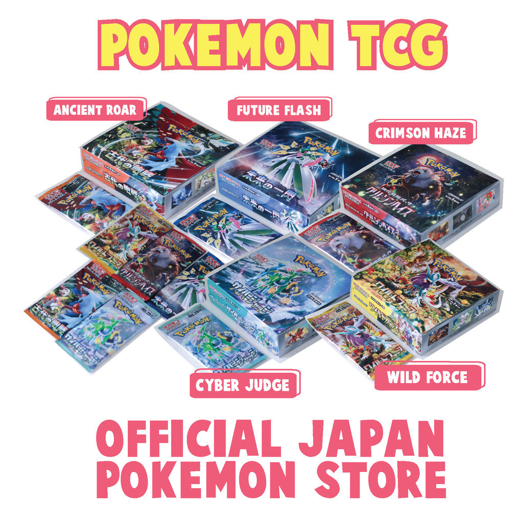Jual Official Pokemon Trading Card Game Tcg Ancient Roar Future Flash ...