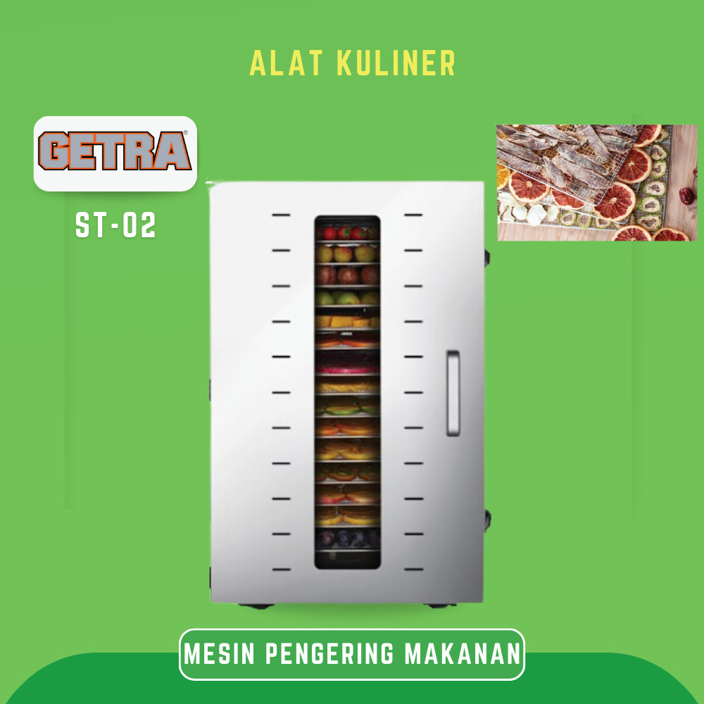 Jual GETRA ST 02 ST-02 FOOD DEHYDRATOR MESIN PENGERING MAKANAN BUAH ...