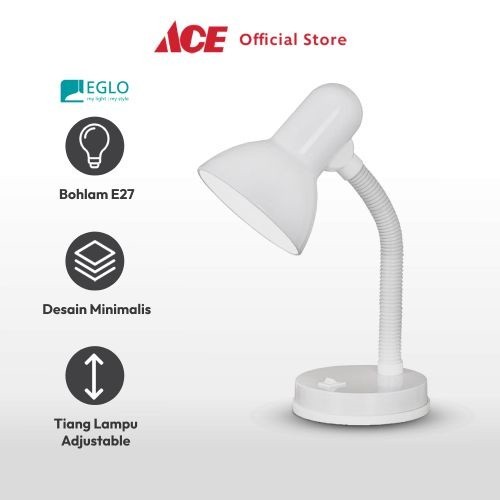 Jual Ace Eglo Basic Lampu Meja - Putih Multifunctional Table Lamp Lampu ...