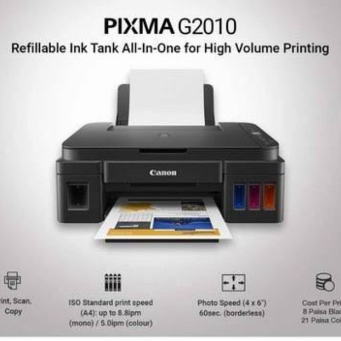 Jual Printer Canon Pixma G2010 G 2010 Print Scan Copy All In One Garansi Resmi | Shopee Indonesia