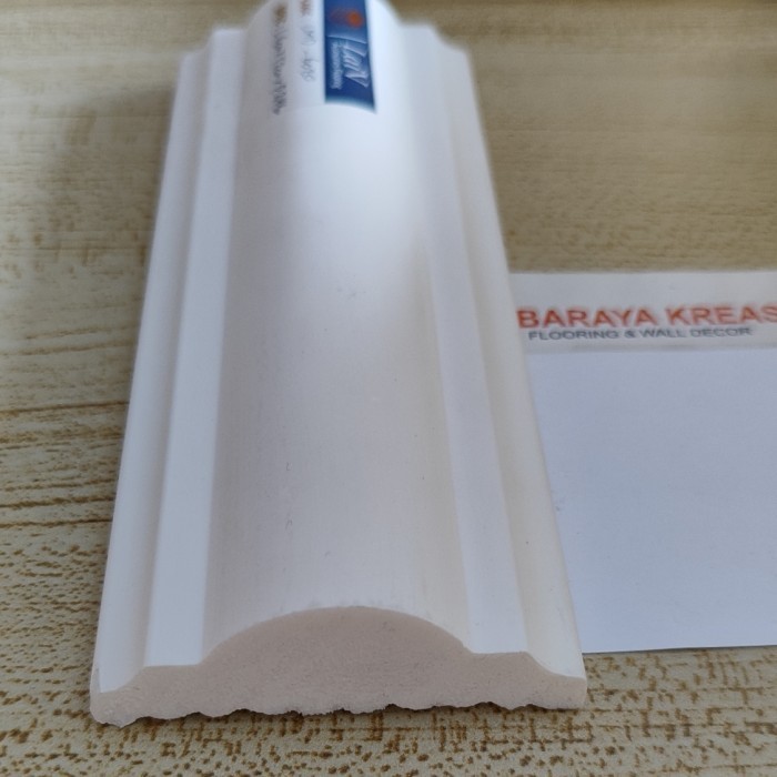 Jual LAIV WALL MOULDING LIST PROFILE DINDING BAHAN PVC 2,4M - BULAT 2 ...