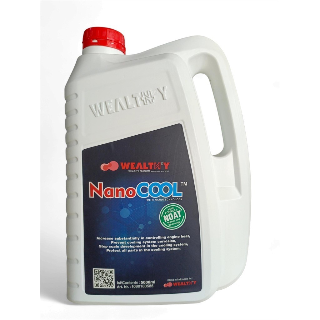 Jual Air Radiator Nano Coolant NOAT Wealthy Green Hijau 5 Liter ...