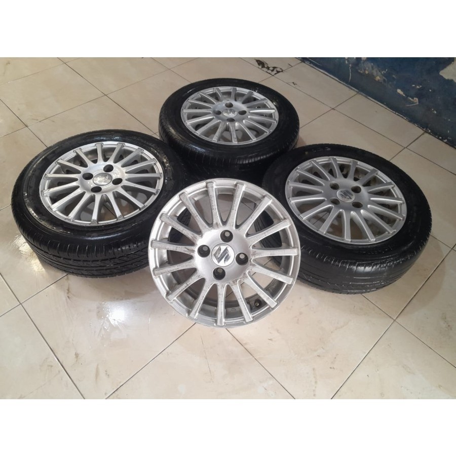 Jual Ban Tubles Seken Velg Copotan Mobil Karimun Ring 14 Pcd 4x100 Velg Mobil Bekas Medan Murah ...