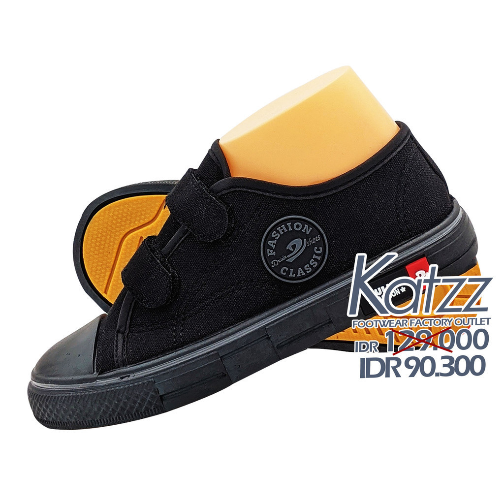 Jual Katzz - Sepatu Sekolah Warna Hitam Uk 29 - 36 / Sepatu Sekolah ...