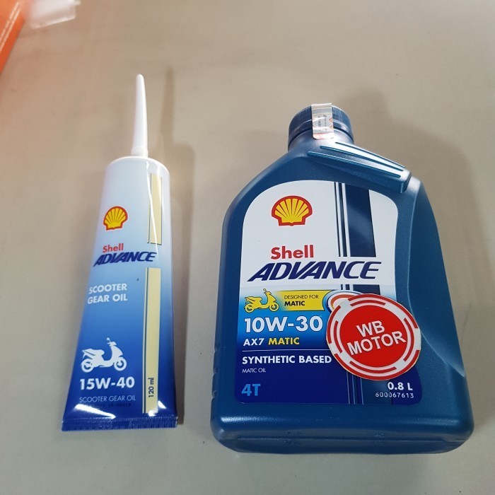 Jual BONUS ASLI RESMI OLI SHELL AX7 MATIC 800 CC SAE 10 30 WB MOTOR ...