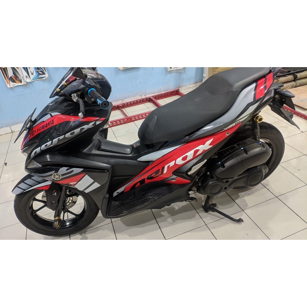 Jual Stiker Aerox 155 Decal Full Body Aerox 155 Premium Red B Glossy ...