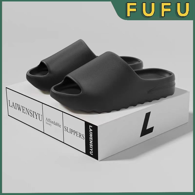 Jual FUFU Sendal Slop Sendal Selop Pria Sendal Karet Empuk Anti Slip ...