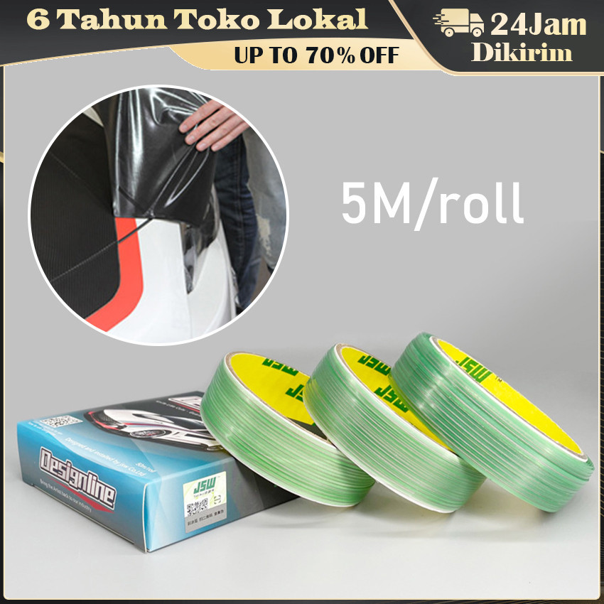 Jual Flexible Masking Tape Colad Vinyl Masking Tape Fine Line 5M ...