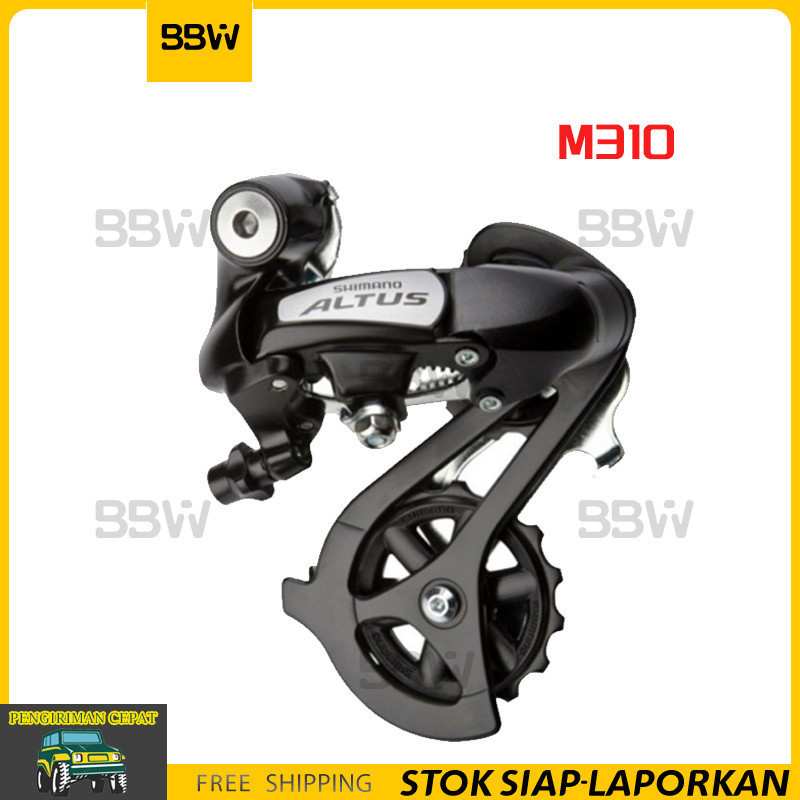 Jual Derailleur Belakang Sepeda Shimano M310 Derailleur Belakang 6/7/8 ...
