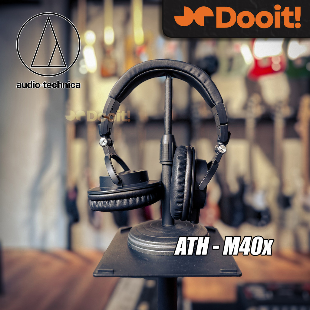 Jual AUDIO TECHNICA ATH M40X M 40X Headphones Monitor Mixing Mastering ...